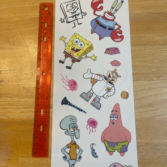 Wall Decor | Spongebob Wall Decals Stickers | Poshmark
